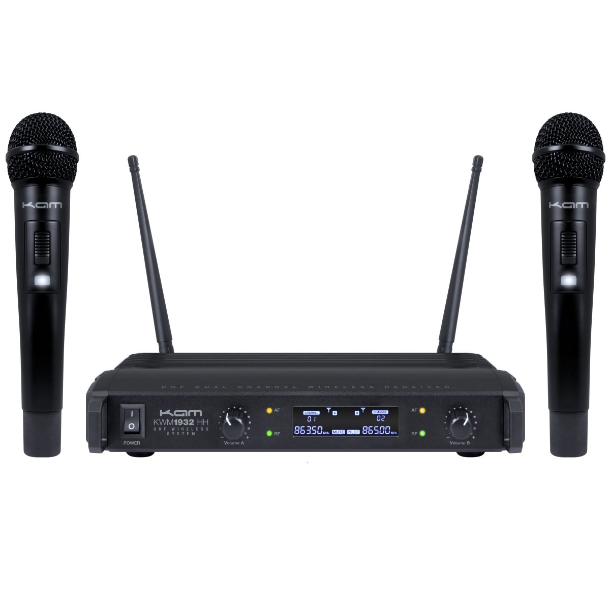 Trådløse håndholdte Mikrofoner (Utleie) - Mikrofon (Utleie) - HEDMAN.NO